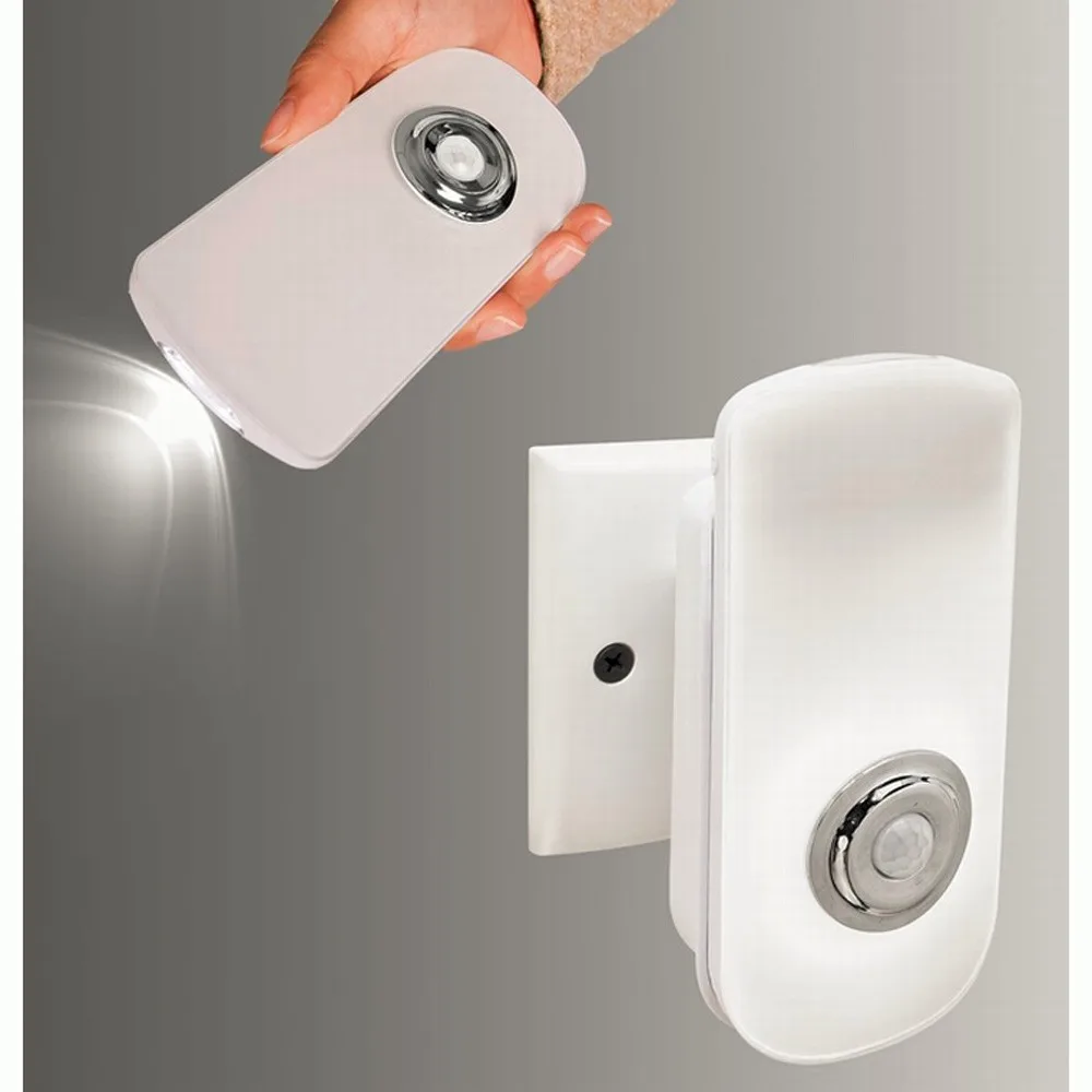 Led Automatic Motion-sensing Directional Night Light - Battery Powered ...