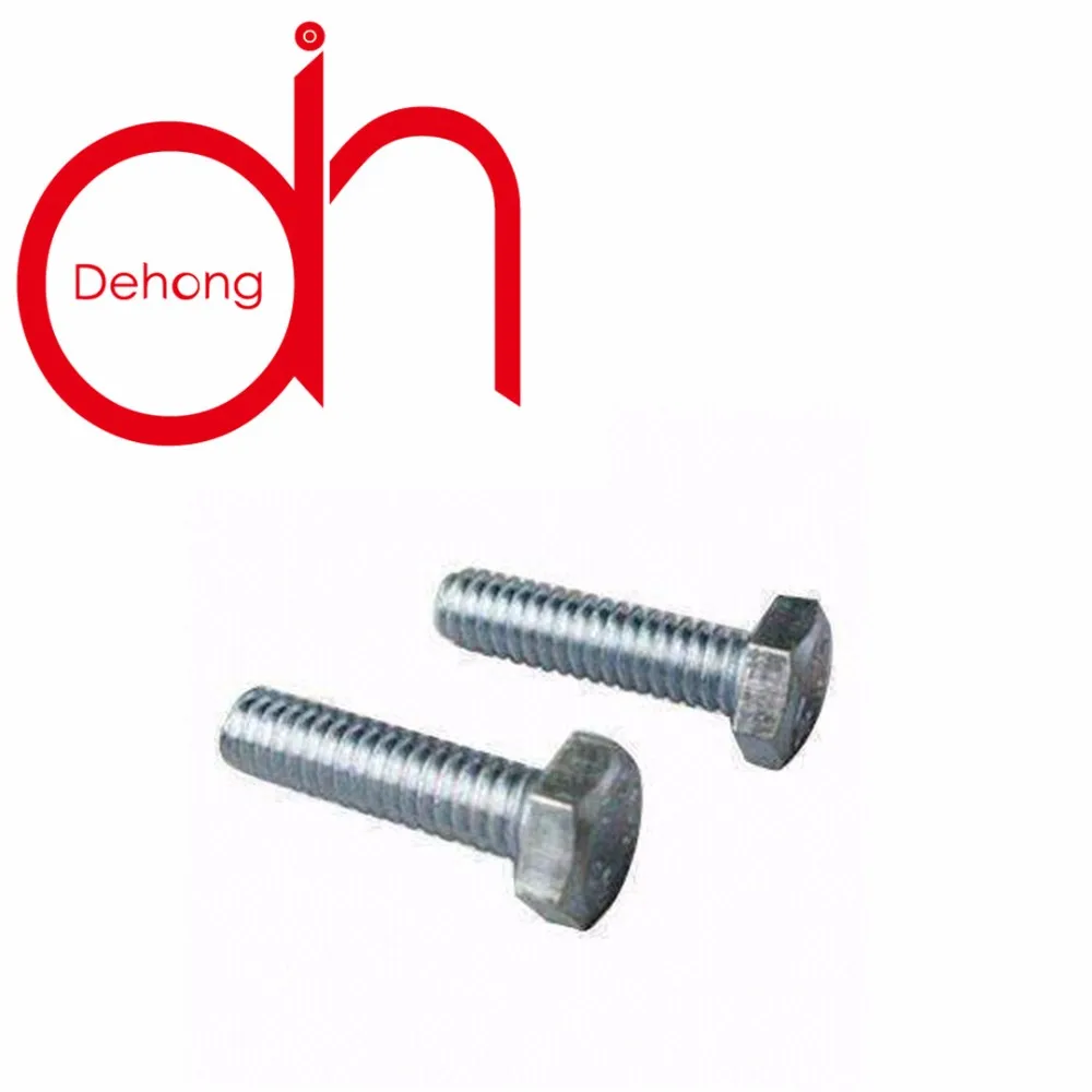 Din933/din931 Steel Full /half Thread Screw Hex Head Bolt - Buy Hex ...