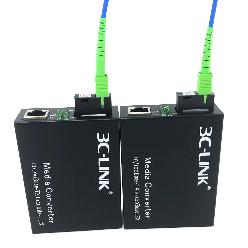 3c-link Media Converters - Efficient 10/100base-Tx to 100base-Fx WDM ...