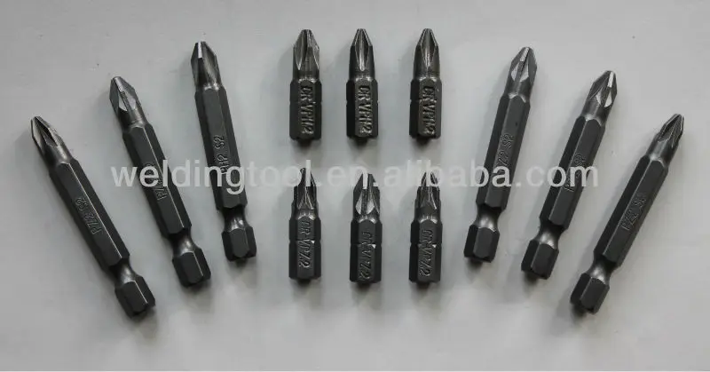 Kimtop Crv And S2 Hex Head Ph2 Screwdriver Bits - Buy S2 Screwdriver ...