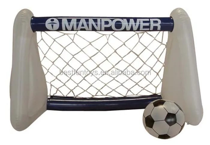 Promotional Costom Vinyl Inflatable Soccer Goal Post Folding Portable ...