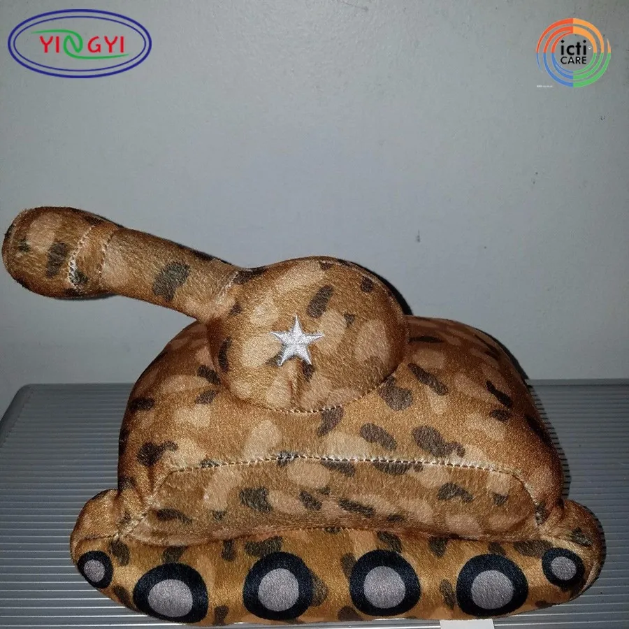 D703 Cuddle Army Plush Toy Military Tank Stuffed Soft Simulation Baby ...