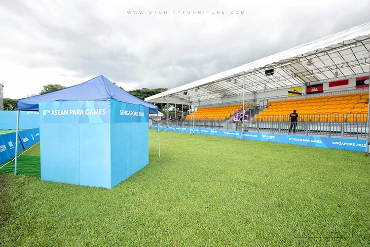 Outdoor Demountable Scaffolding Hot Dip Galvanized Steel Temporary ...