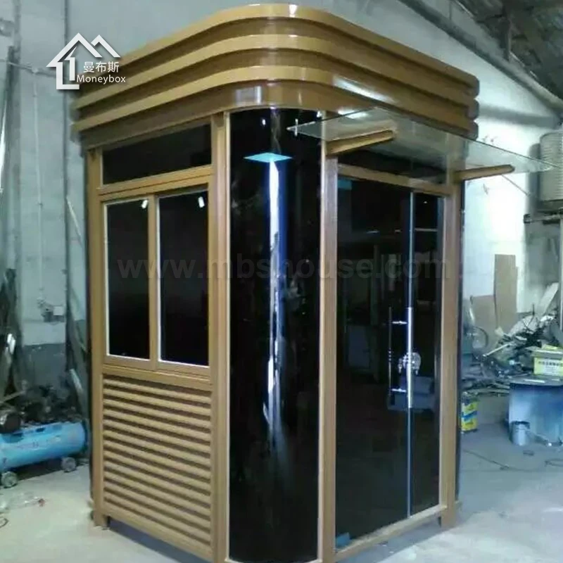 Luxury Mobile Prefabricated Sentry Box Booth Guard House - Buy ...