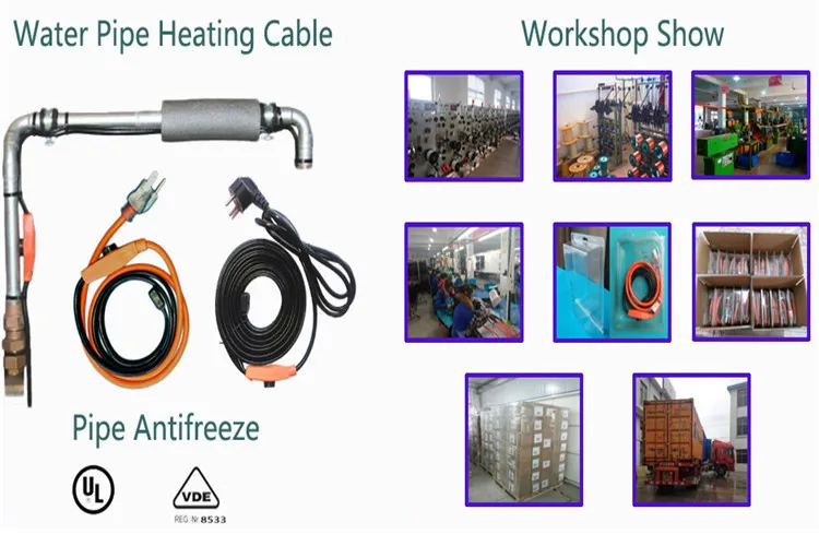 Wholesale Electric Heat Tracing For Pvc Pipe Heating Cable With Energy ...