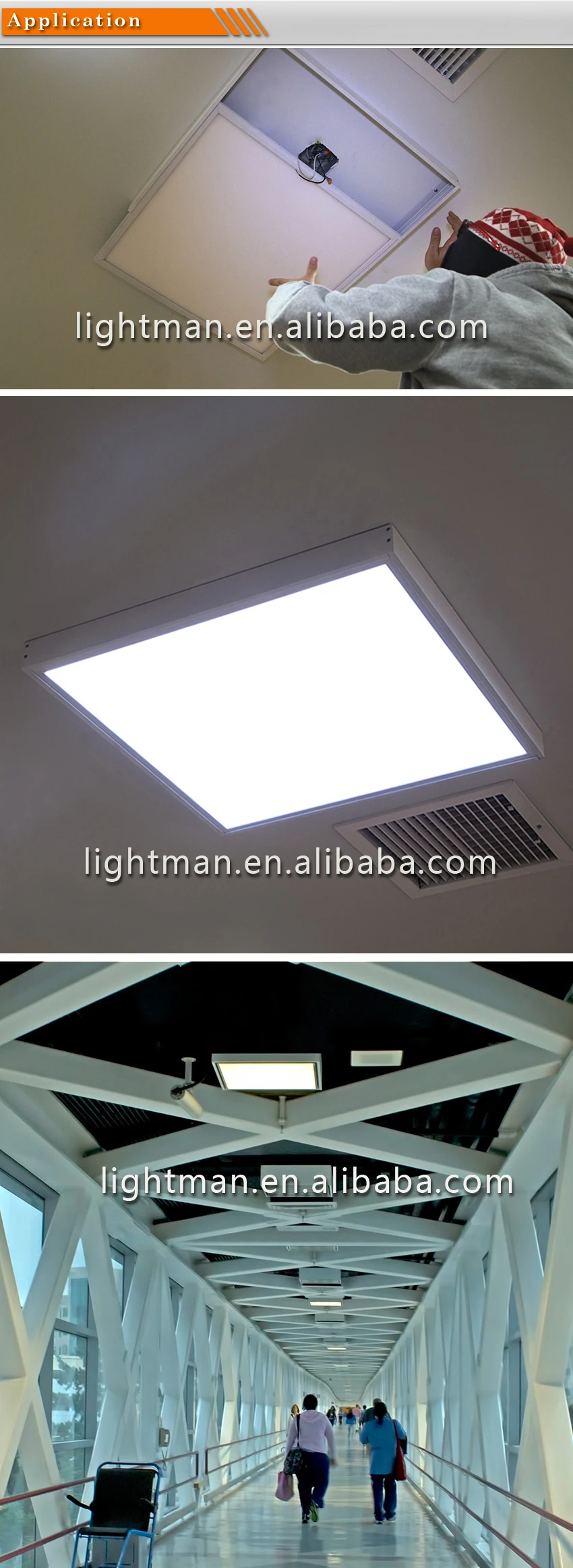 Led Panel Light 600x600 Surface Mount Ceiling Frame Kit - Buy Led Panel ...