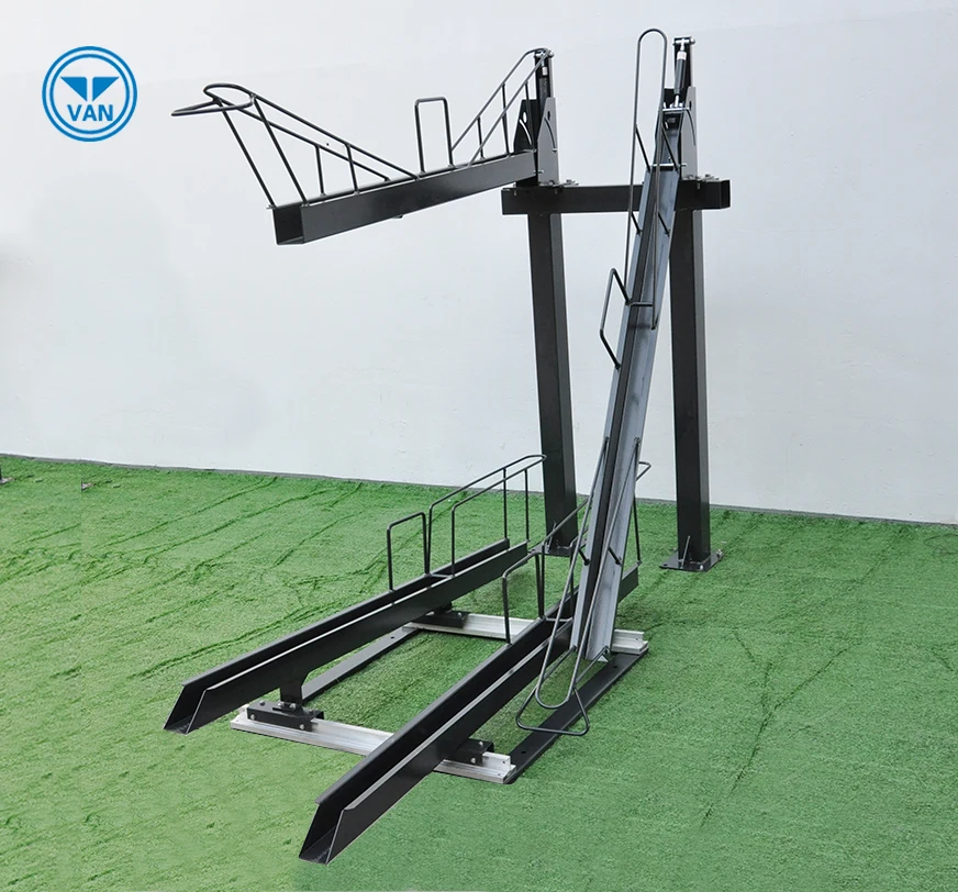 Double Deck Bicycle Rack - High Capacity Storage Solution