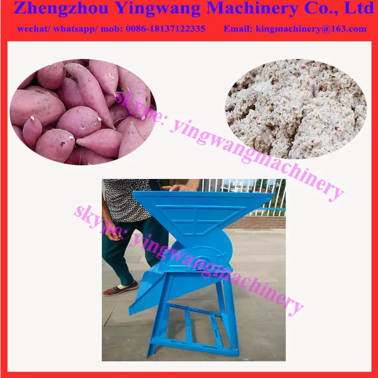 430 Stainless Steel Cassava / Carrot / Tuber Root Crushing Grinding ...