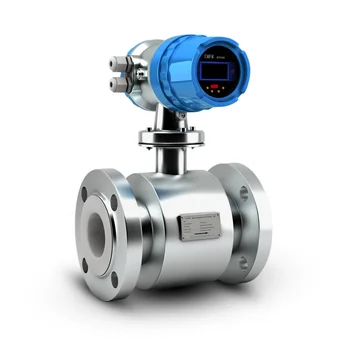 6 Inch Magnetic Digital Flowmeter Electromagnetic Water Flow Meter ...