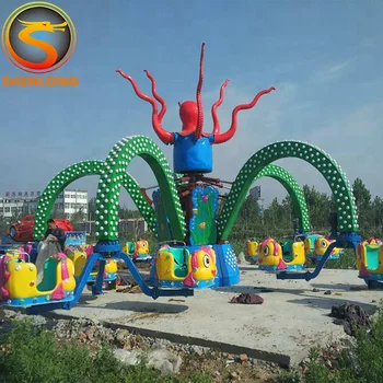 New Amusement Park On Big Octopus Rotating Rides For Sale Theme Park ...