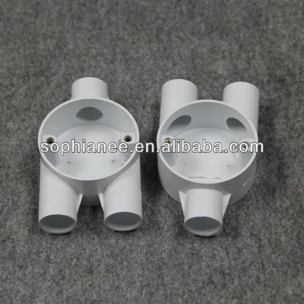 Wholesale Pvc Pipe Fitting Electrical Conduit 4 Way Box - Buy ...