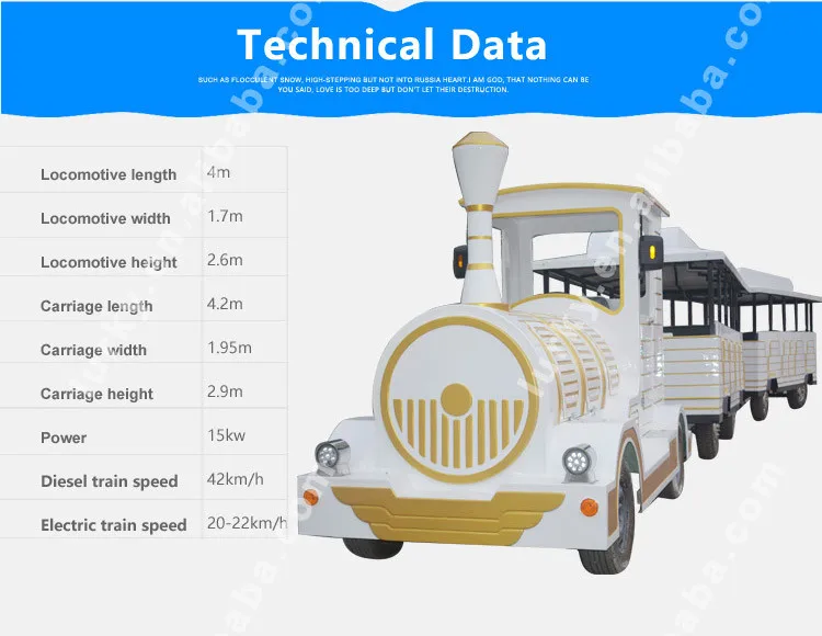 Used Tourist Train for Sale - Customizable Dotto Trains
