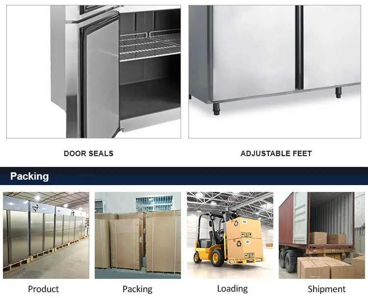 2016 New Products Industrial 6 Doors Deep Refrigerators And Freezers ...