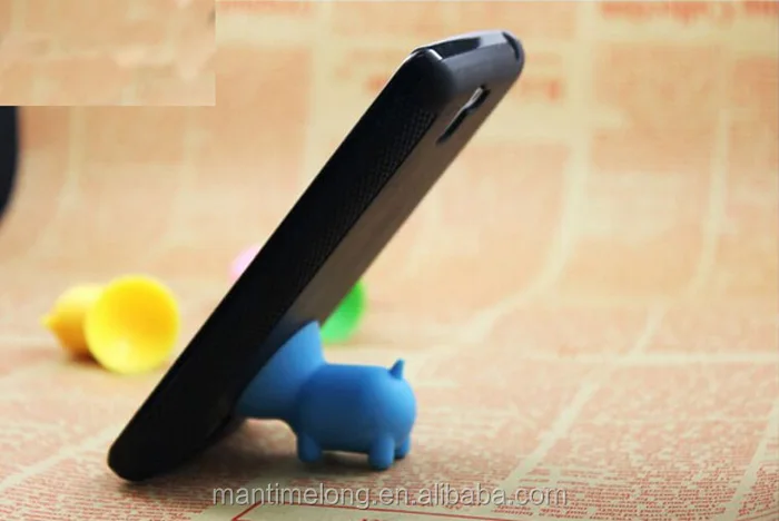 Cute Cartoon Suction Cup Mini Pig Mobile Phone Holder Stand - Buy Mini ...
