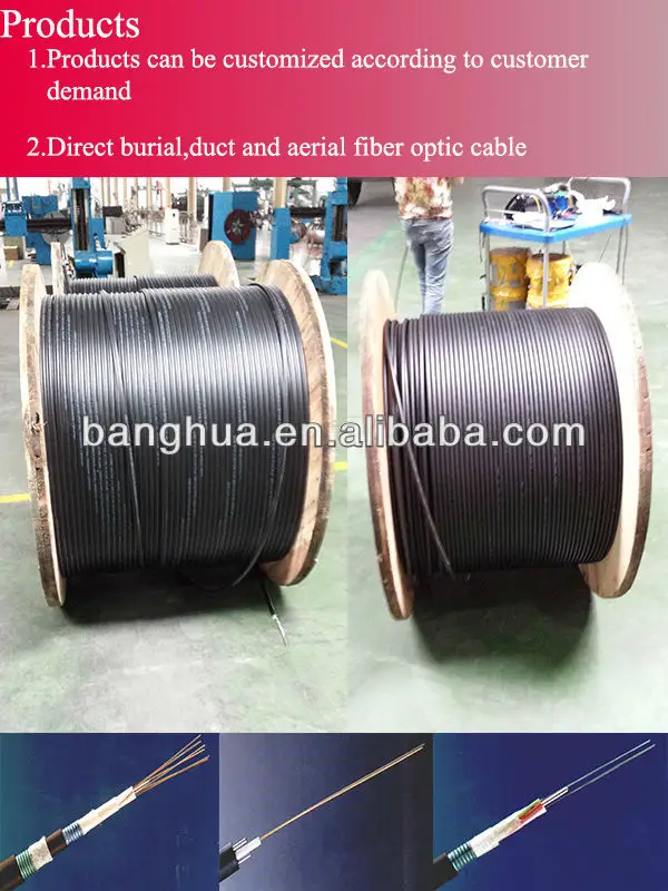 Strand Blown 48 Core Single Mode Optical Fiber Cable - Buy 48 Core ...