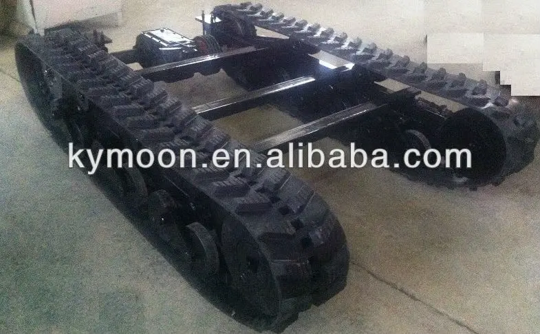 Rubber track chassis /rubber track conversion system kits rubber track ...