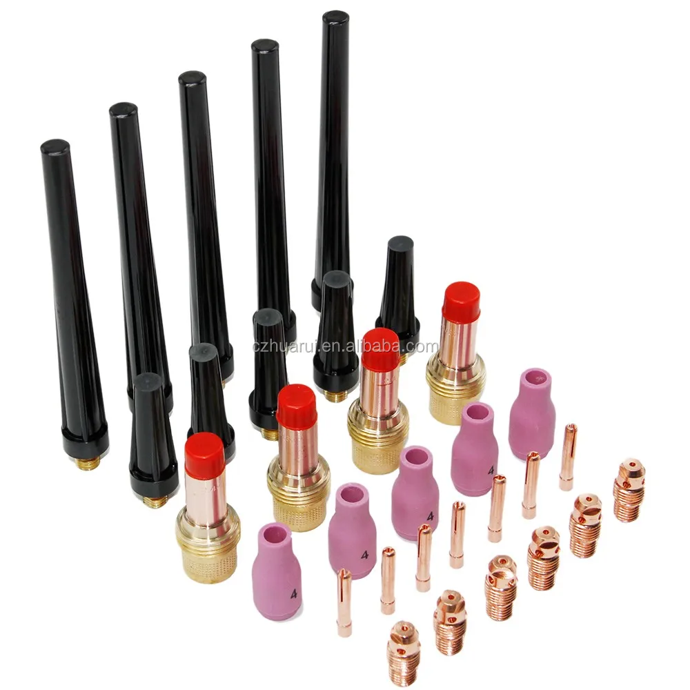 TIG Welding Accessories - Ceramic Nozzle & Collet Cap