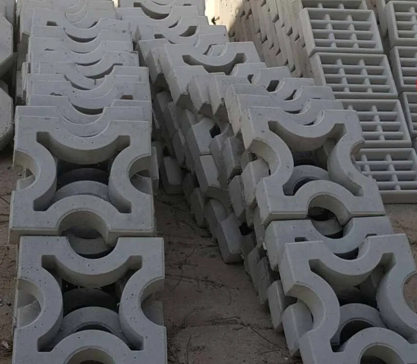 Decorative Wall Fence Shutter Block Mold Precast Concrete Block Plastic ...