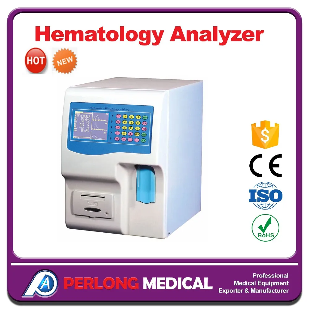 5 Part Auto Cbc Test Machine Differential Blood Cell Counter Hematology ...