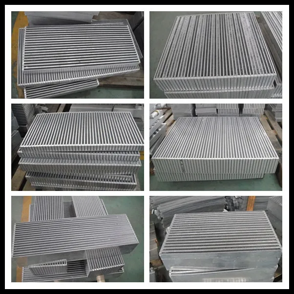 Custom China Aluminum Plate Bar Brazed Aluminum Fin Air To Air Heat ...