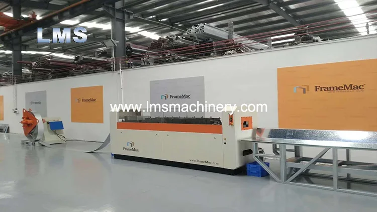 High Speed Prefabricated Light Steel Framing Machine