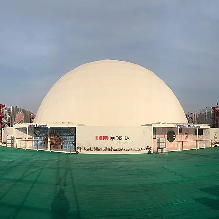 25m Geodesic 360 Degree Projection Mapping Screen Cinema Dome Tent ...