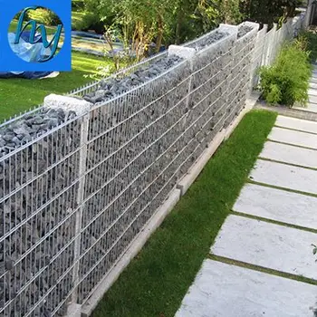 Erosion Control Gabion Box Retaining Wall/ Pvc Coated Galvanized Gabion ...