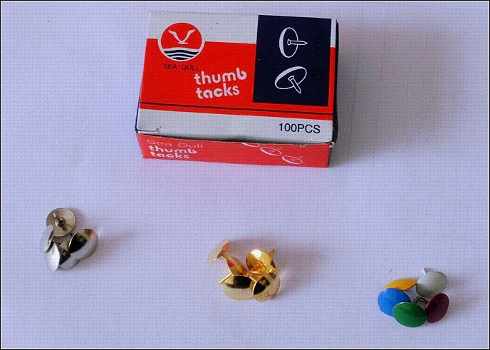 Wholesale Thumbtack Gold Round Head Metal Thumb Tacks - Buy Thumb Tack ...
