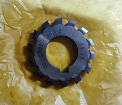 HSS M2 Involute Module/dp Gear Cutter with PA20 Degree 8pcs Set