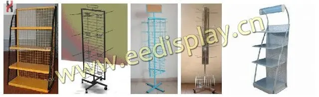 Floor Standing Metal Millinery Display Rack/retail Store Baseball Caps ...