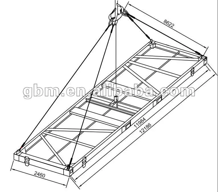 20ft/40ft Semi Automatic Container Spreaders - Buy 20ft/40ft Semi ...