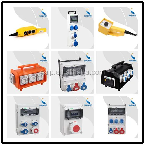 Ce Power Waterproof Ip65 Outdoor Power Outlet Socket Distribution Board ...