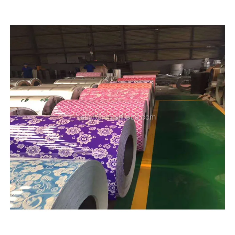 Beautiful Printed Flower Design Yieh Phui Steel Ppgi Coil - Buy Yieh ...