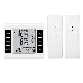 Refrigerator Wireless Digital Smart Fridge And Freezer Temperature ...