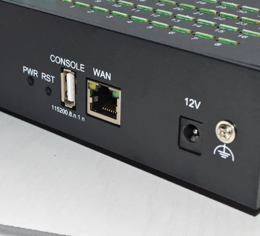 Goip Voice And Sms Box Gsm 32 Port Voip Gateway With Rj11 And Sim Cards ...