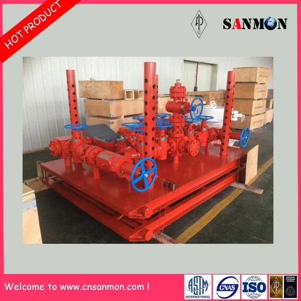 Api Choke Manifold For Oil Well Control - Buy Hydraulic Choke Manifold ...
