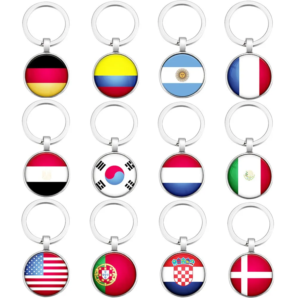 Italian Flag Acrylic Key Ring - Perfect Souvenir Gift