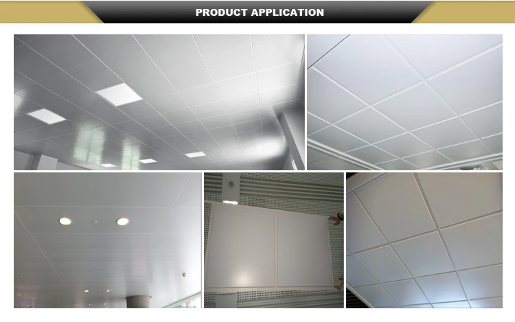 600*600mm Acoustic False Ceiling - Aluminum for Decoration