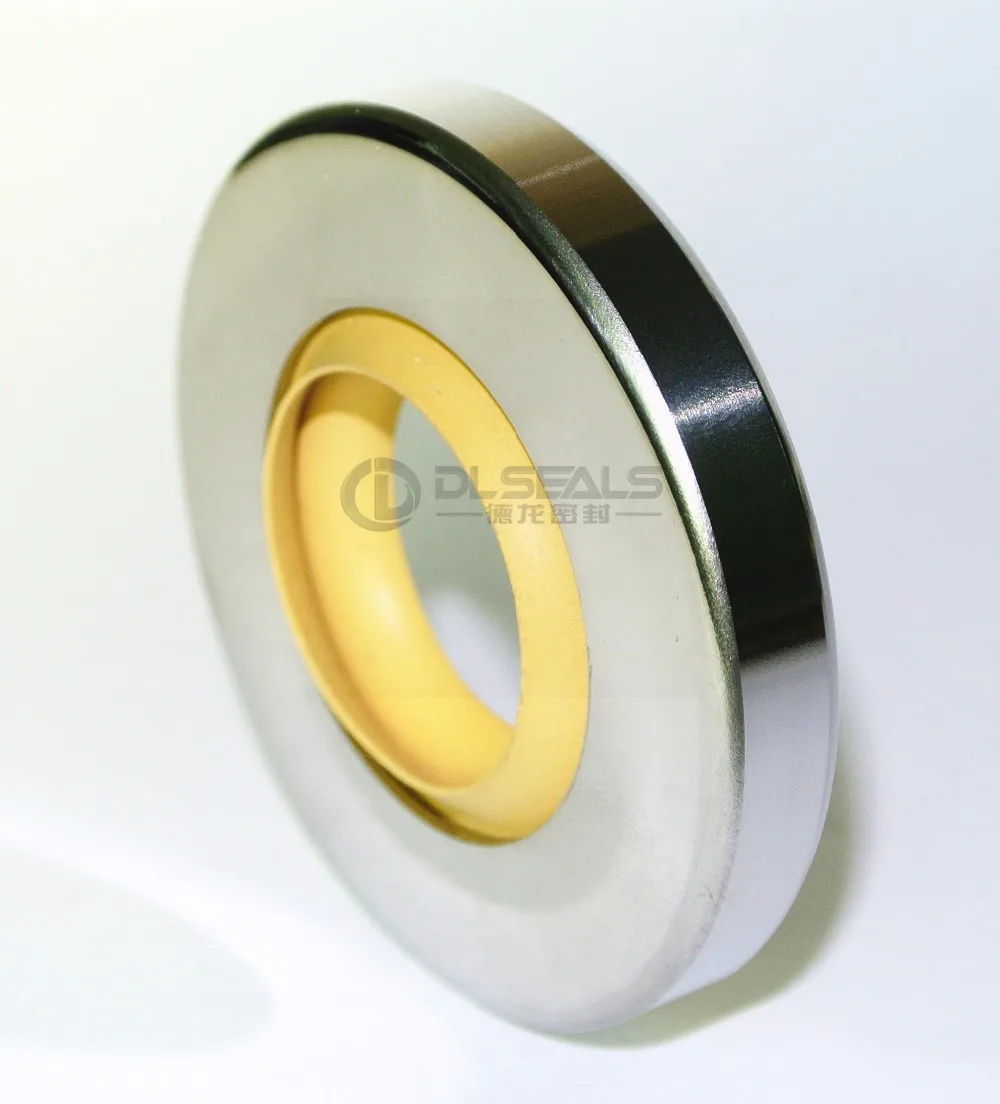 Dlseals Ptfe + Ss304 Double & Single Lip Seal With Thread Rotary Seal ...