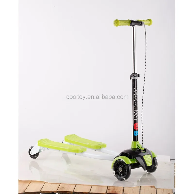 Newest Double Pedals Scissor Foot Scooter For Kids Over Age 3 - Buy ...