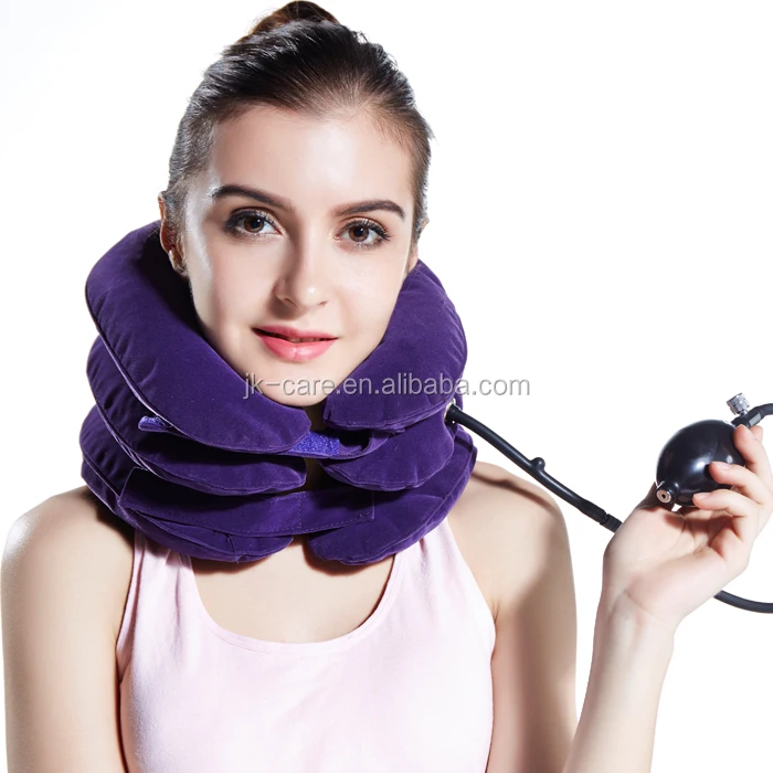 Ce Inflatable Cervical Neck Traction Device Neck Brace Cervical Collar ...