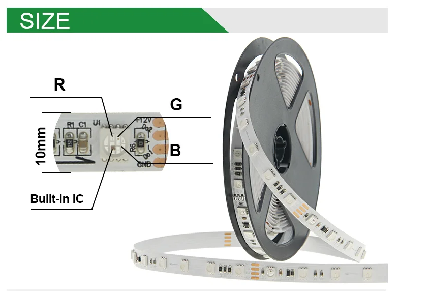 2835 Smd 9000k 6500k 2700k Warm White Led Strip Lighting - Buy 2700k ...