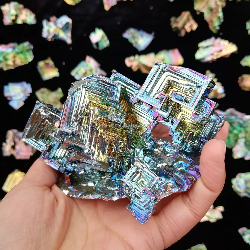 Wholesale Natural Fancy Bismuth Crystal Mineral Ore Crystals For Home ...