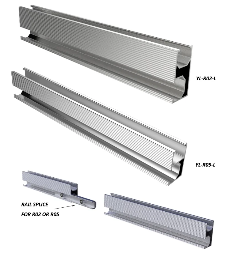 Solar Rail Connector For Panel Mounting - Buy Solar Accessory,Rail ...
