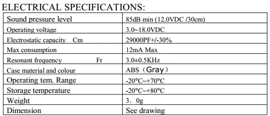 Top Sale 2811 Alarm Buzzer 12v 3 Pin Piezoelectric Ceramic Buzzer - Buy ...