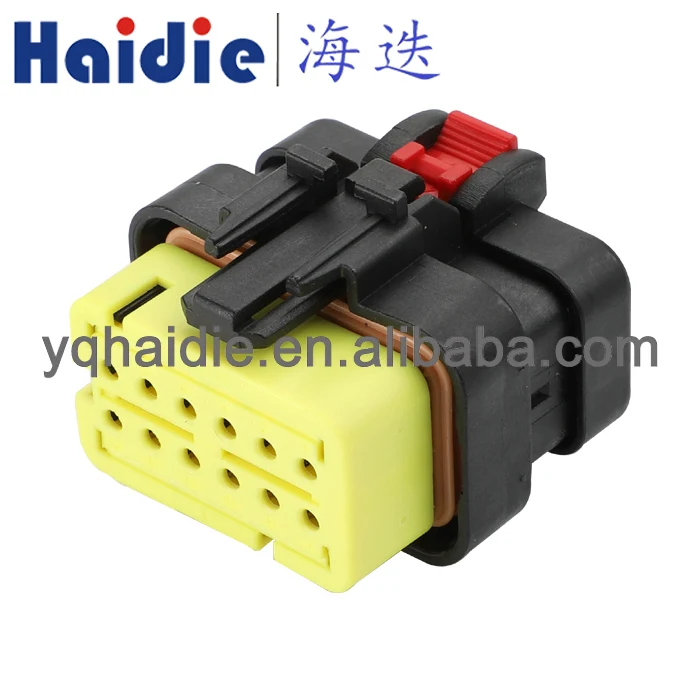 12 Pin Female Waterproof Automotive Wire Harness Connector