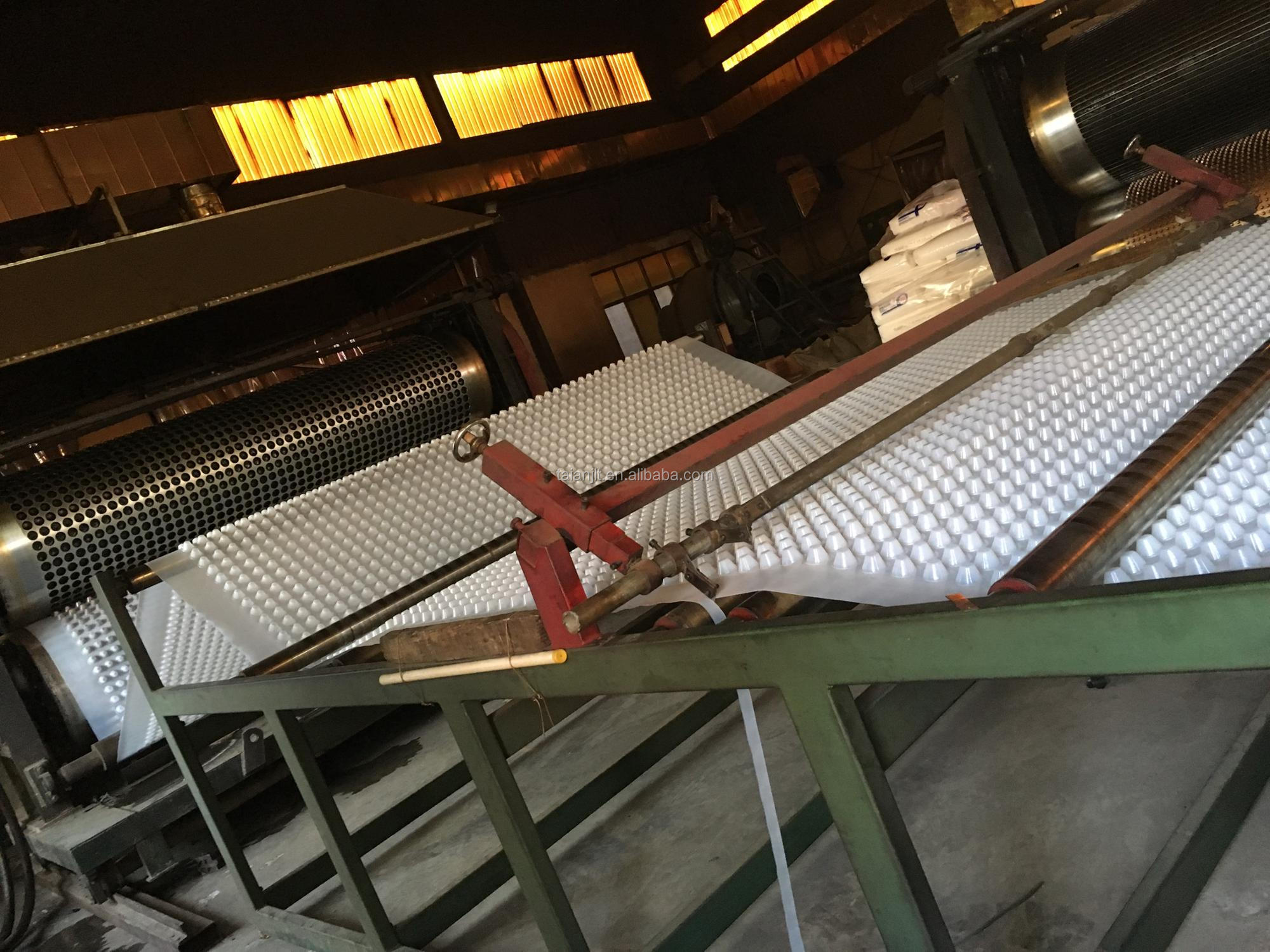 HDPE Dimple Membrane Drainage Board Mat with Geotextile Fabric