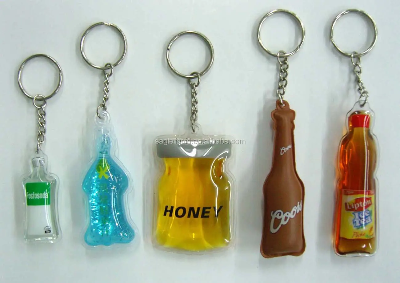 EAGLE OEM Custom Liquid Filled Soft Pvc Keychain for Promotion Gifts ...