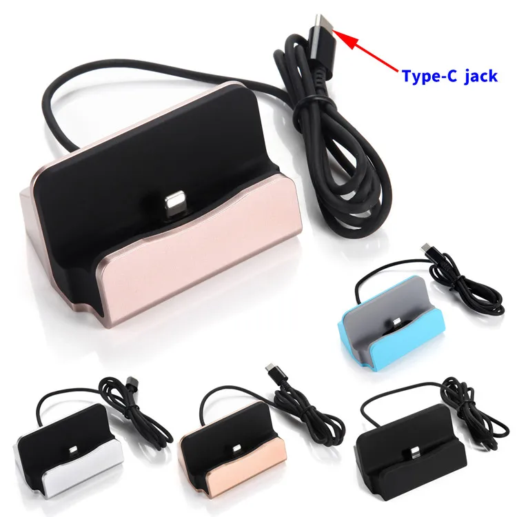 Usb Type C Type-c Micro Usb Charger Dock Stand Station Cradle ...
