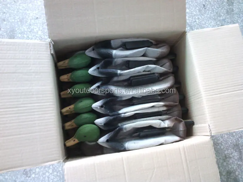 Singrun New Arrival High Quality Inflatable Foam Flocked Mallard Duck ...